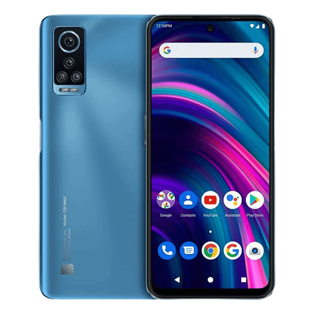 Celular Blu G91 Max 8+128gb Blue - Creditazo